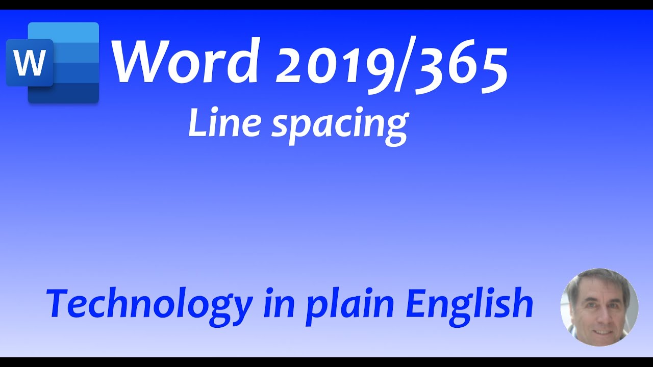 Word 2019 365 Line Spacing YouTube word-2019-365-line-spacing-youtube