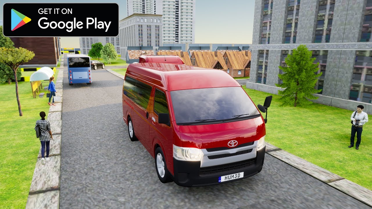 Van Simulator | Dubai Van Games City Van Games | Android Gameplay - YouTube