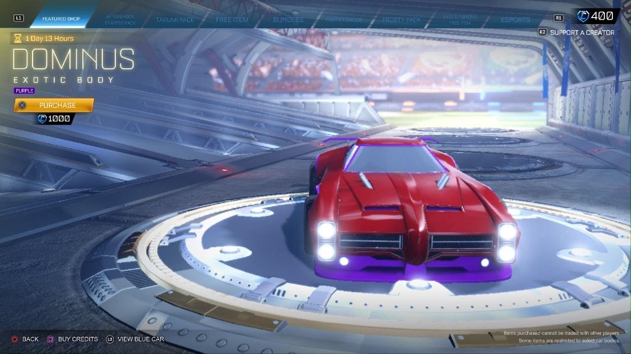 Purple Dominus Is In The Item Shop Youtube