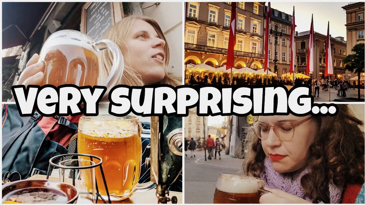 Trying HOT BEER in POLAND/GRZANE PIWO w Polsce - YouTube
