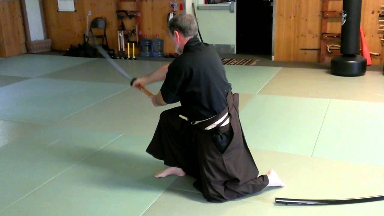 Samurai Iaijutsu James Williams Sensei Nami ryu - YouTube