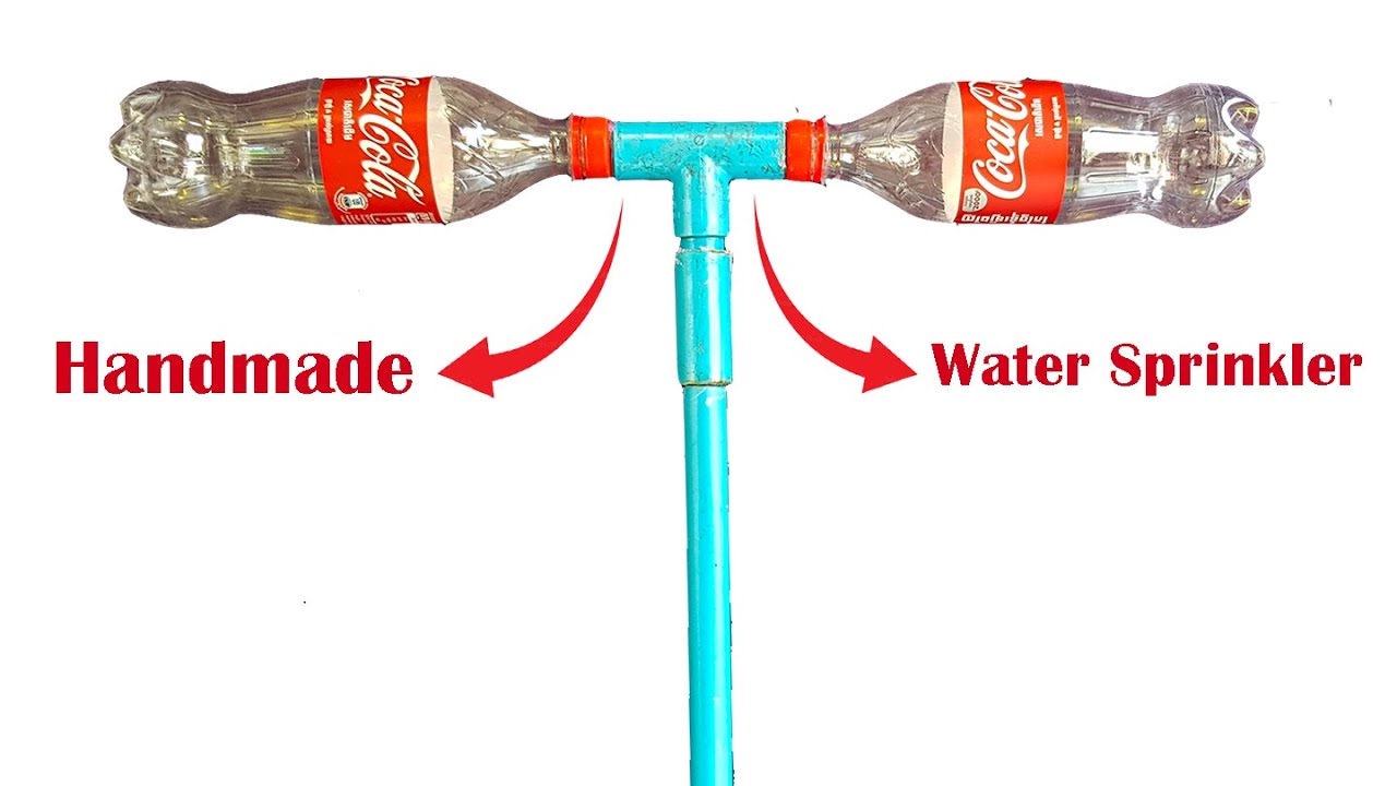 Amazing idea to make water sprinkler from plastic bottle most people ...