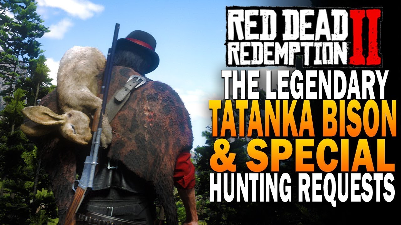 Legendary Tatanka Bison Hunting & Special Hunting Request Red Dead ...