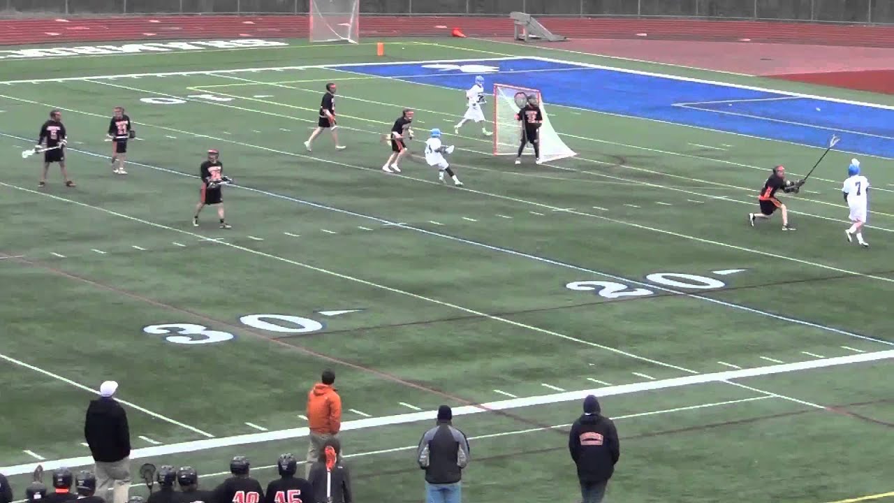 Detroit Catholic Central JV Lacrosse vs Brighton JV 3-26-13 - YouTube