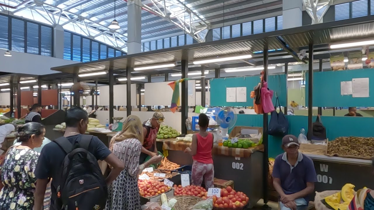 Victoria Urban terminal | Vegetables & clothes Market 🇲🇺 - YouTube