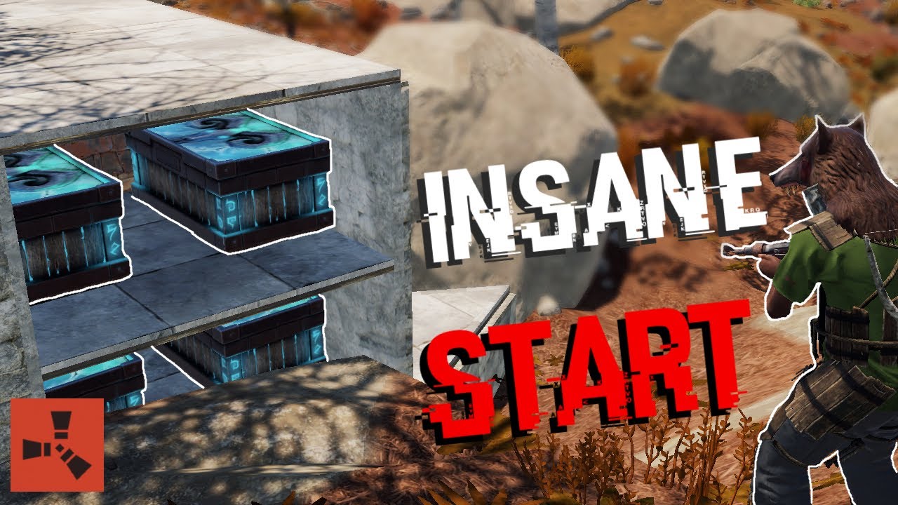 Decayed Base Leads To Most INSANE SOLO SNOWBALL | Vanilla Rust - YouTube