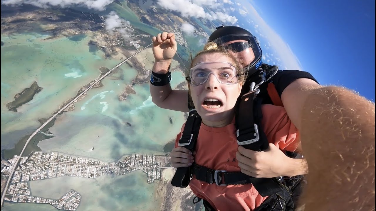Skydive Key West - Miranda - YouTube