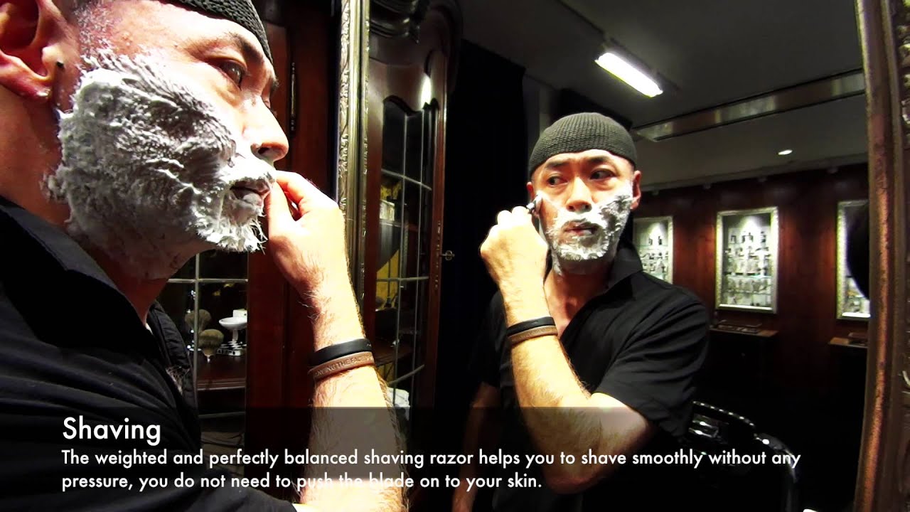How to Self Shaving by BARBER'S JP - YouTube