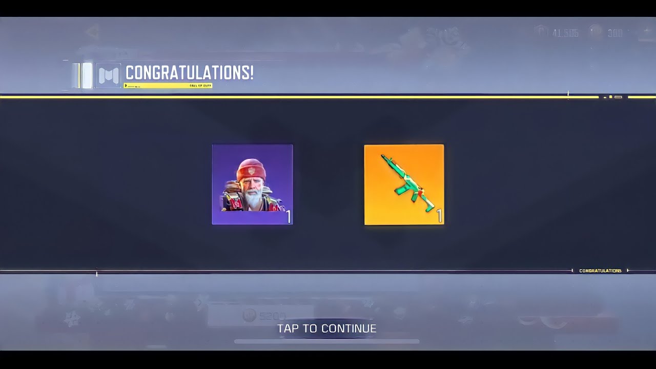 First Legendary Skin In Codm - YouTube