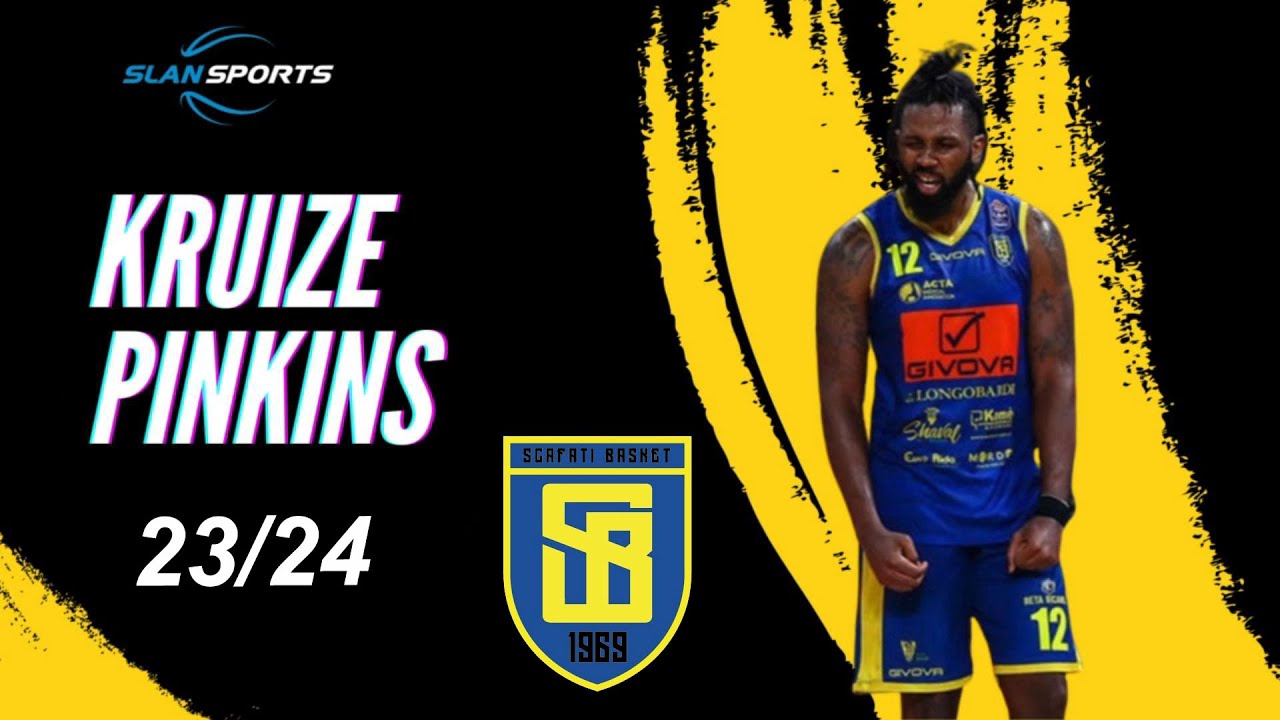 Kruize Pinkins Highlights | 2023./24. Scafati Basket - YouTube
