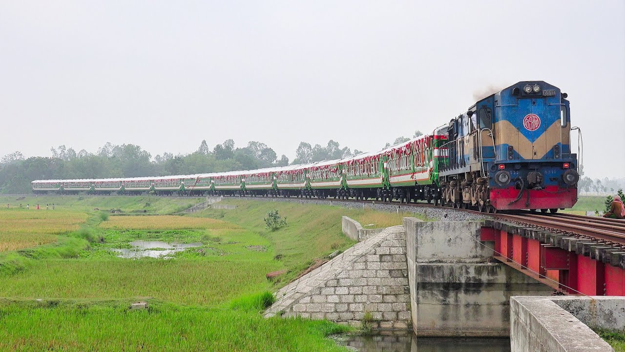 Panchagarh Express Train || Inaugural Day Return Trip || Dhaka to ...