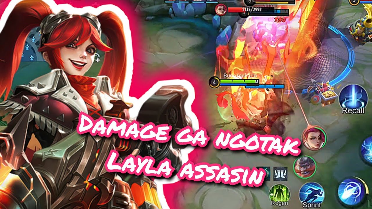REVAMP LAYLA SKIN BLAZING ADA KERETA HANTUNYA 😱😱 - MLBB - YouTube