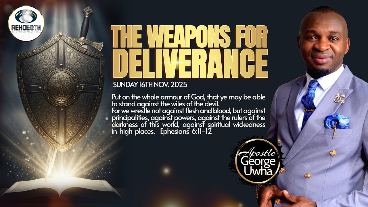 The Weapons For Deliverance || Sunday Worship Service || 16th November ...