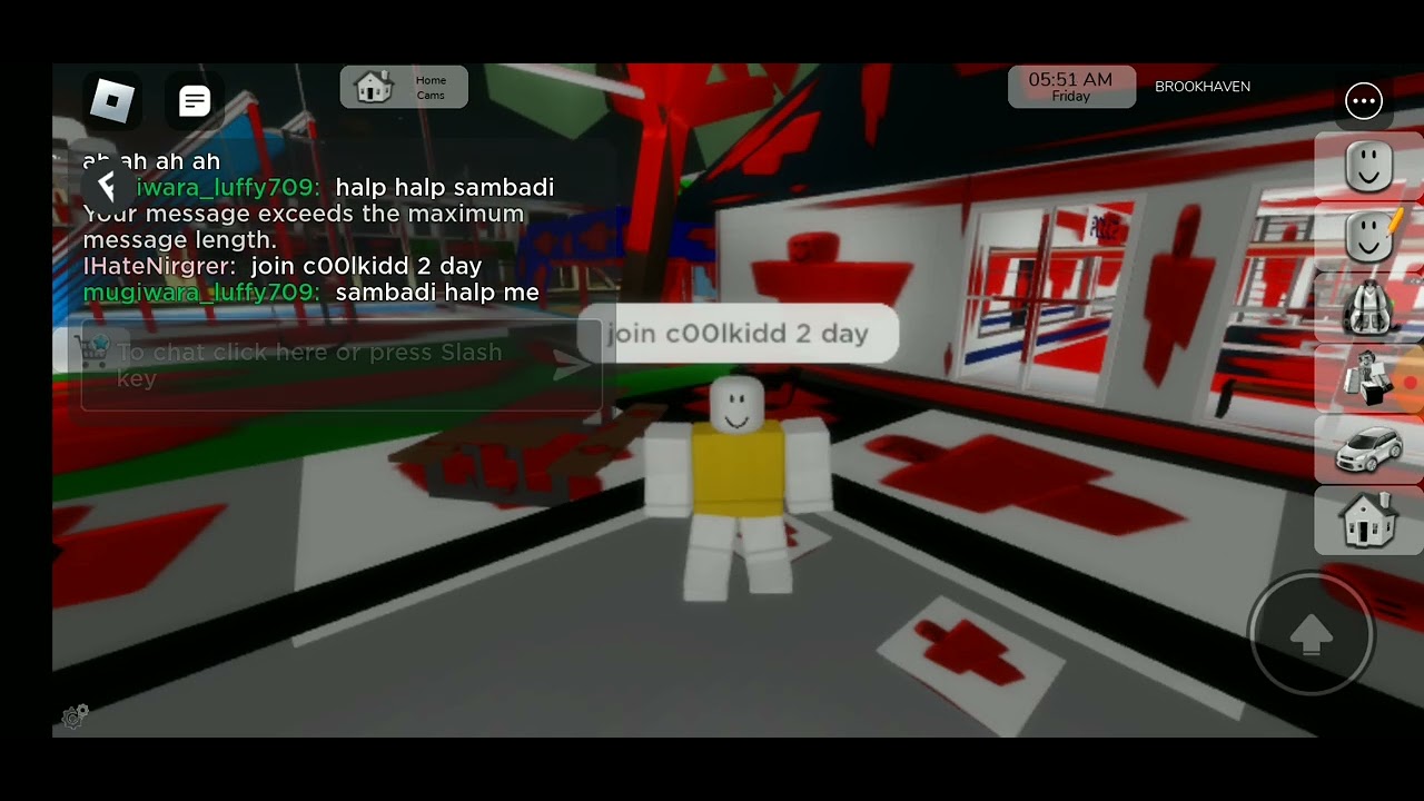 Hacking brookhaven (FULLSCREEN) - YouTube