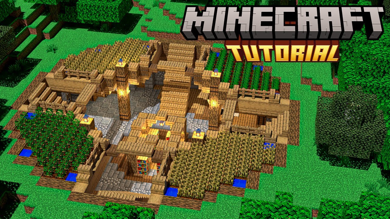 Minecraft: Starter Hole Base | Survival Build Tutorial - YouTube