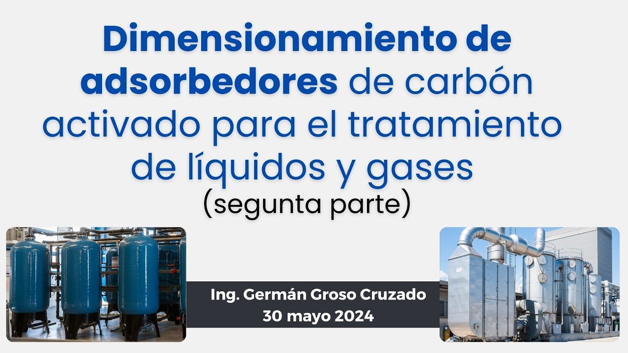 Dimensionamiento de adsorbedores de Carbón Activado para el tratamiento ...