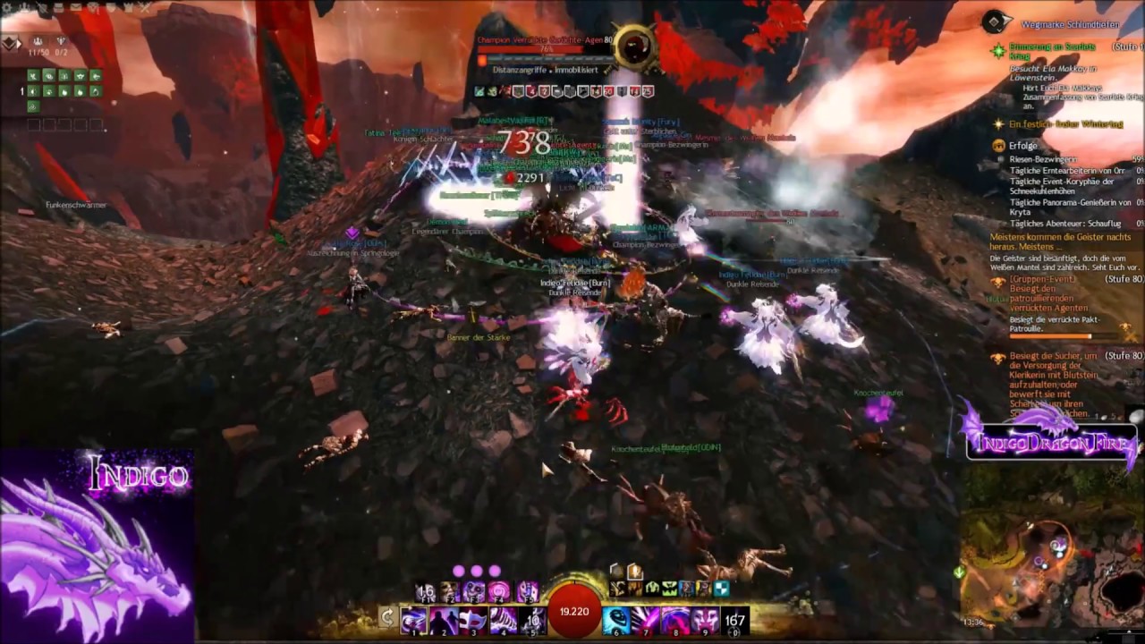 Guild Wars 2 - Blutsteinsumpf - MiniEvent-Kette - Shatter Mesmer ...