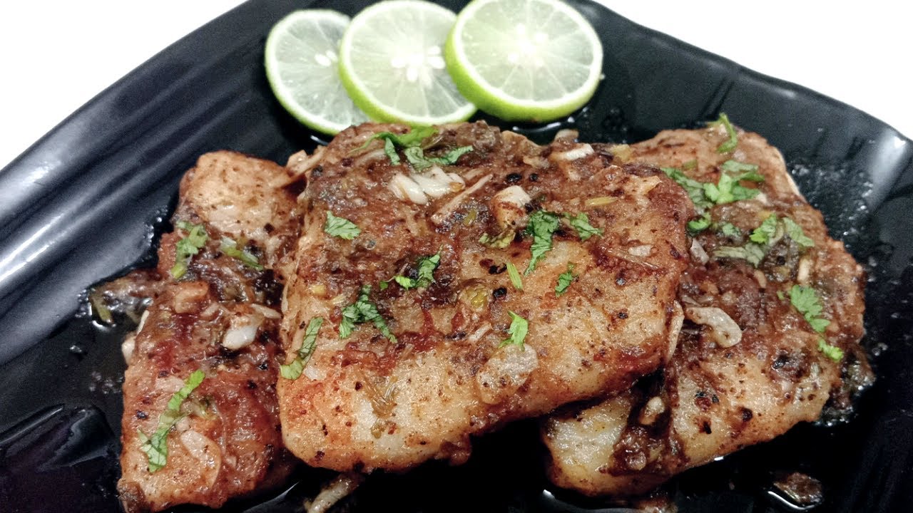 Lemon Fish Recipe | Lemon Butter Garlic Sauce Fish Recipe | Bengali ...