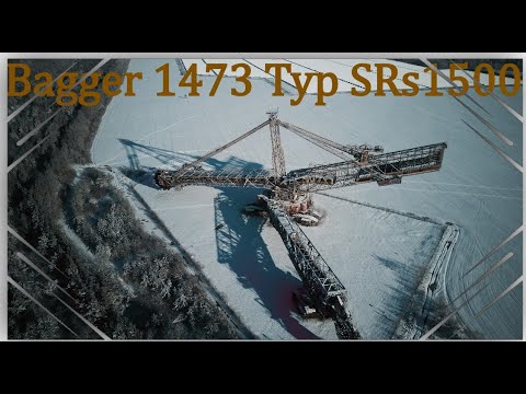 Schaufelradbagger 1473 Typ SRs 1500 - YouTube