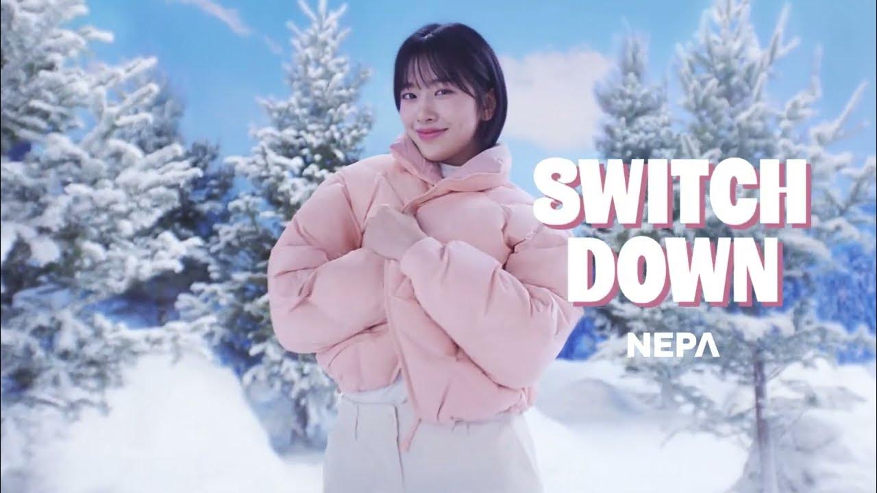 안유진 - NEPA 23FW SWITCH DOWN (1) - YouTube