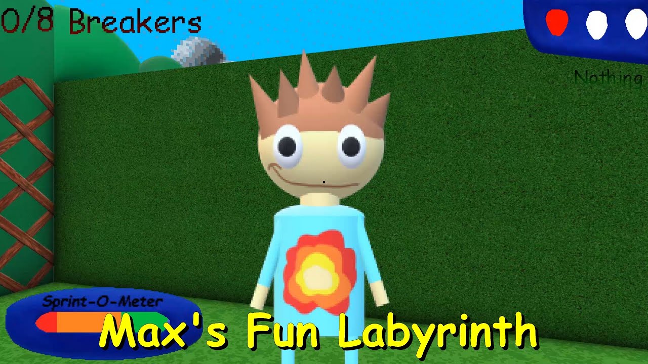 Max's Fun Labyrinth - Baldi's Basics Mod - YouTube