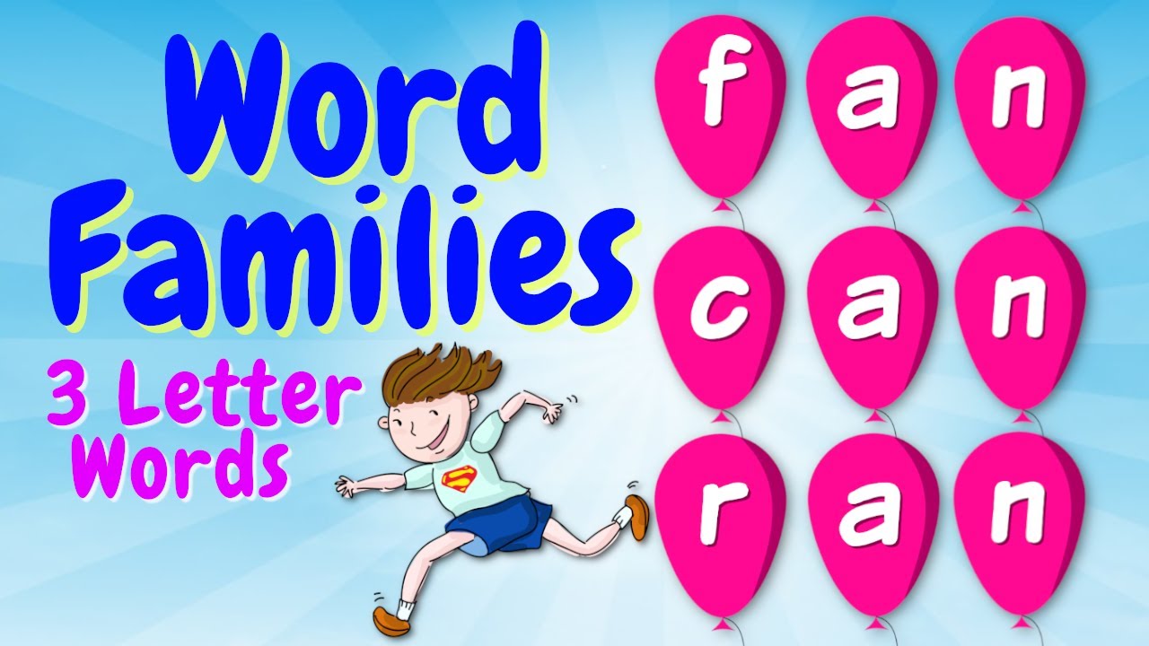 Word Families 3 Letter Word Families Episode 1 Bubble Kidz YouTube word-families-3-letter-word-families-episode-1-bubble-kidz-youtube