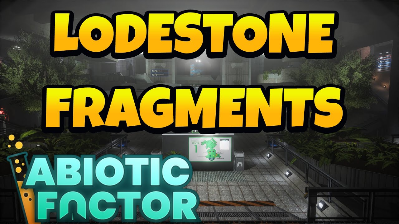 How to Find Lodestone Fragments in Abiotic Factor - YouTube