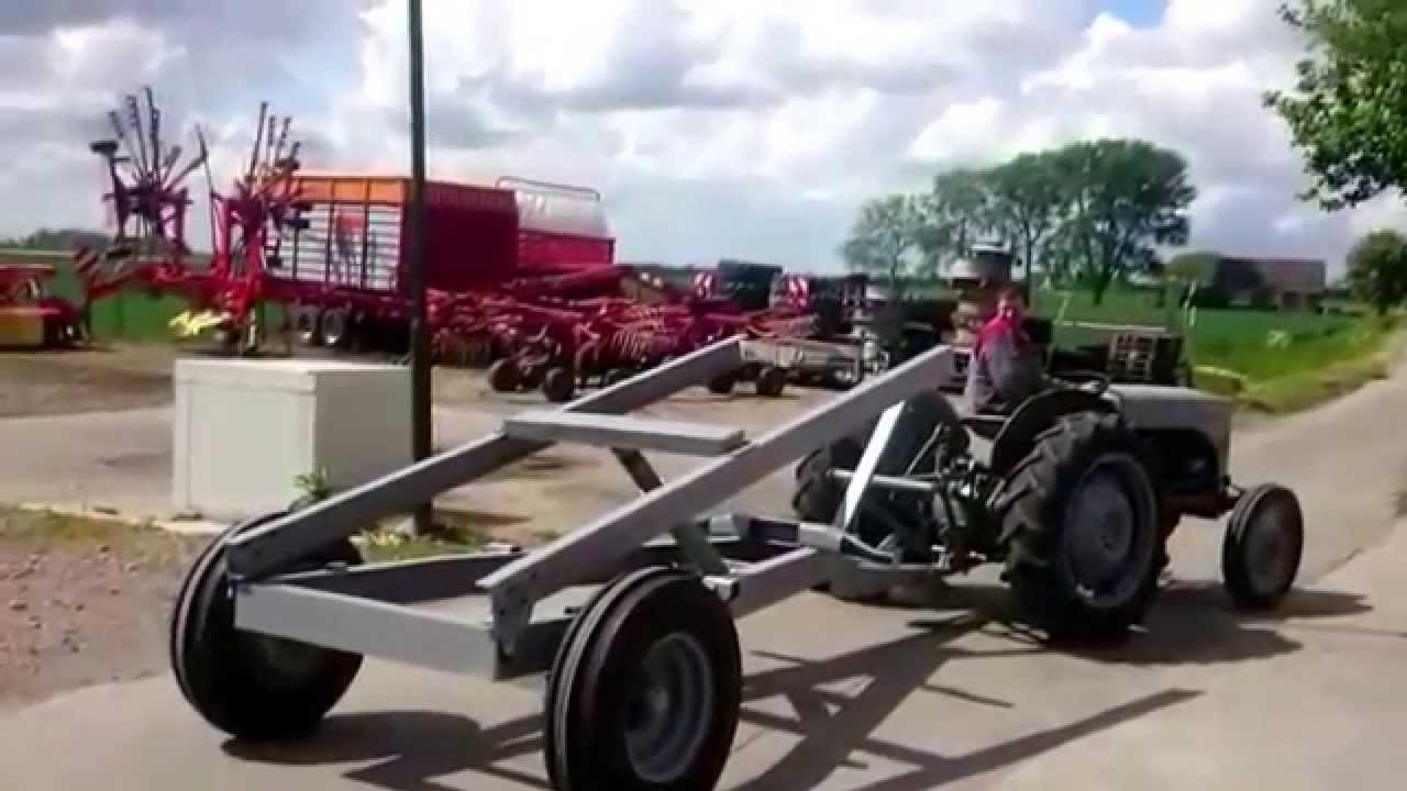 Ferguson Ted 20 ferguson 3 ton trailer. - YouTube