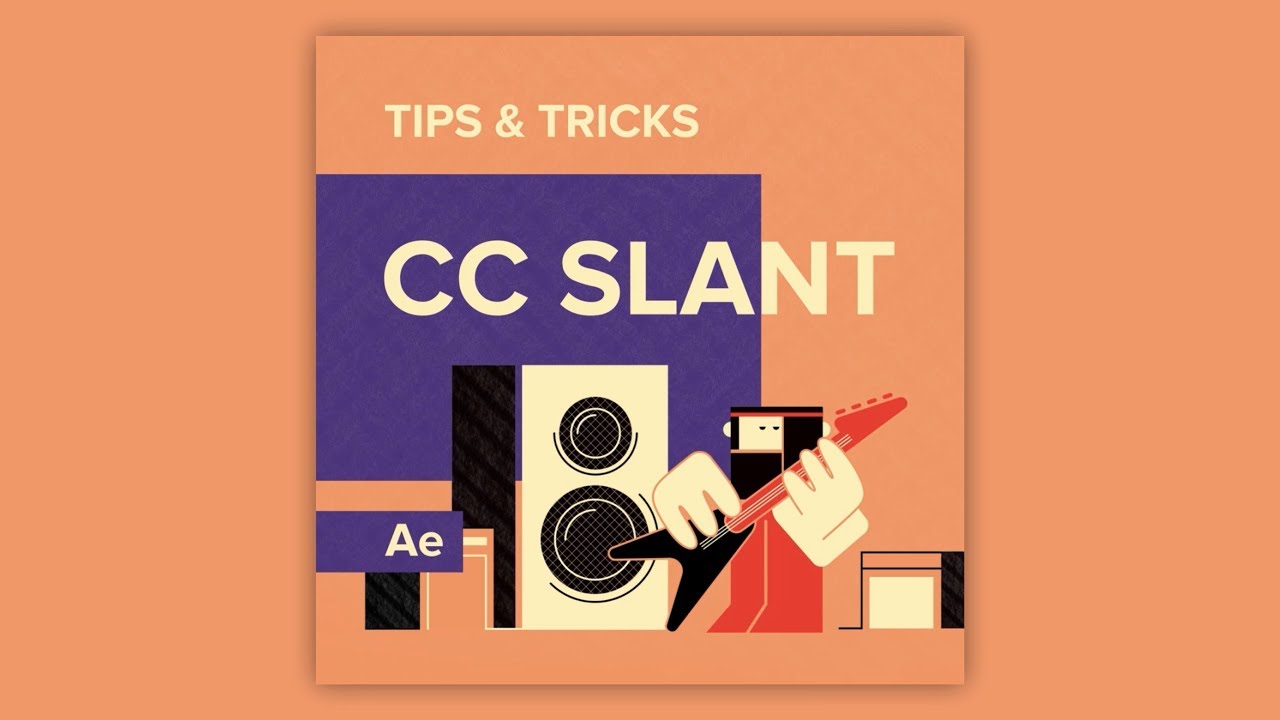 Tips & Tricks in After Effects: CC Slant - YouTube