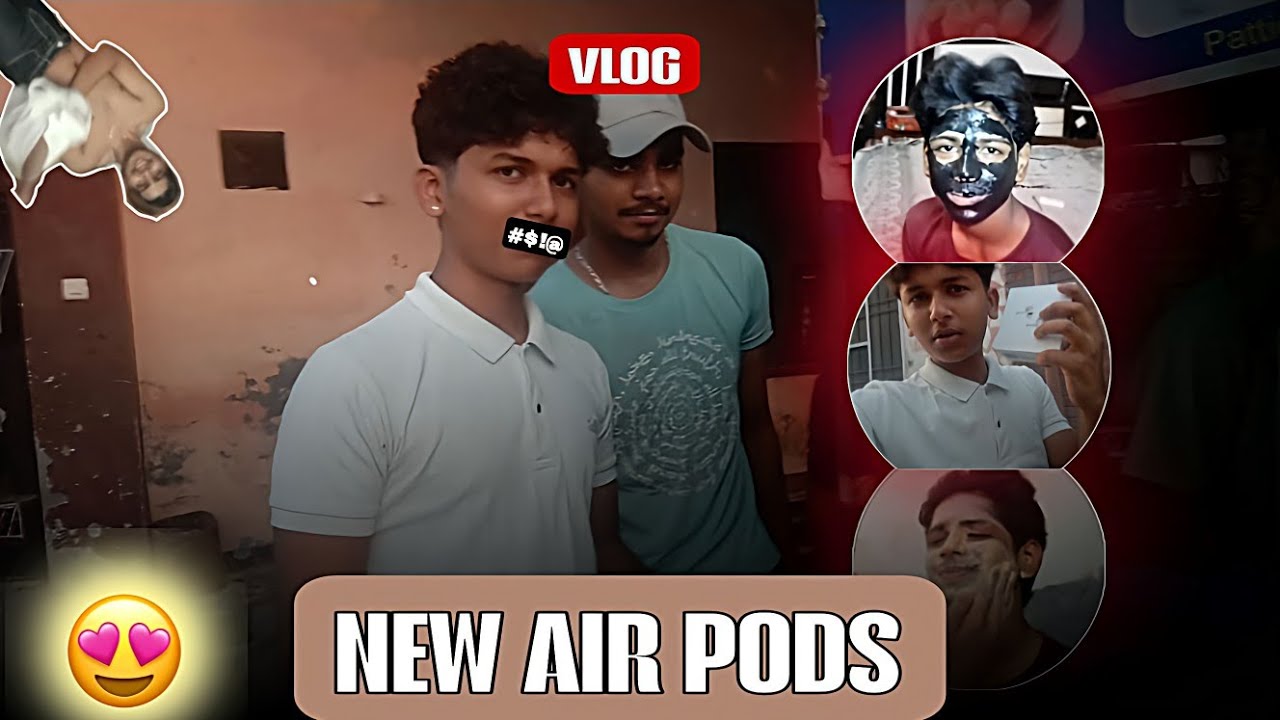 Buy new air pods🔥 | Face care | Charcoal face mask | scrub🤣 - YouTube