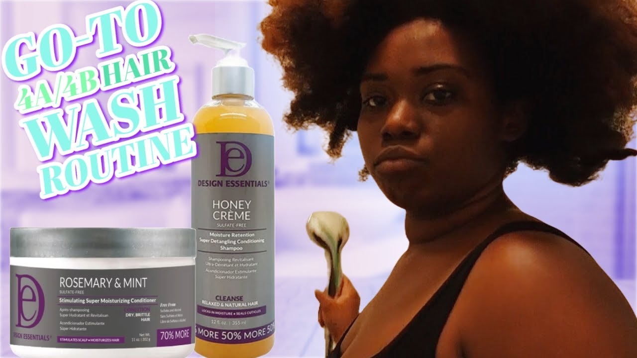My Go-To 4A/4B Hair Wash Routine: Life-Changing Products & Tips - YouTube
