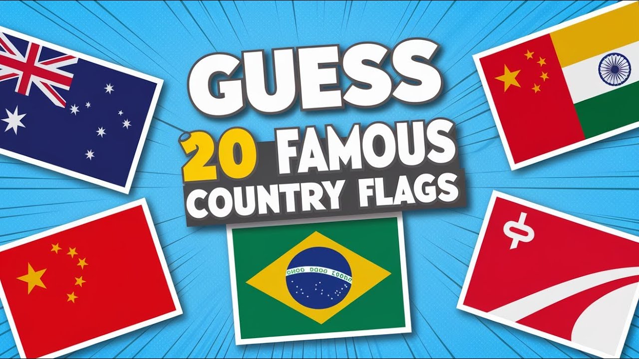 "Can You Guess the Country by Its Flag? | Ultimate Flag Challenge ...