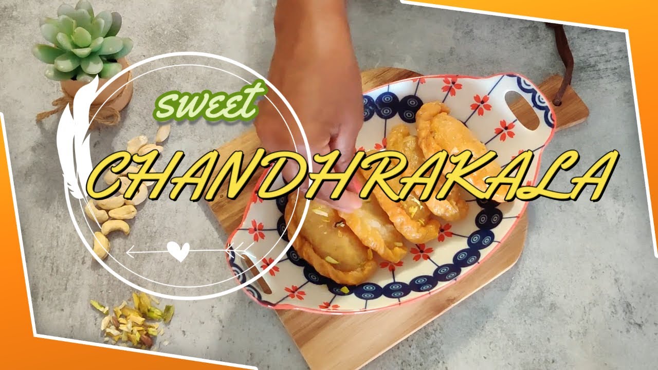 CHANDRAKALA|HOW TO MAKE CHANDRAKALA|STUFFED BHADUSHA|CHANDRAKALA SWEET ...