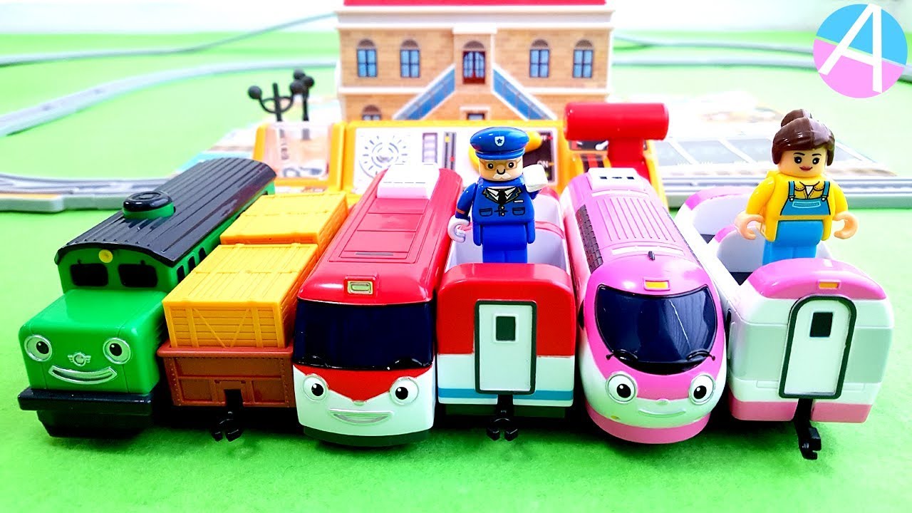 TITIPO TITIPO Train Connection Toys Play - YouTube