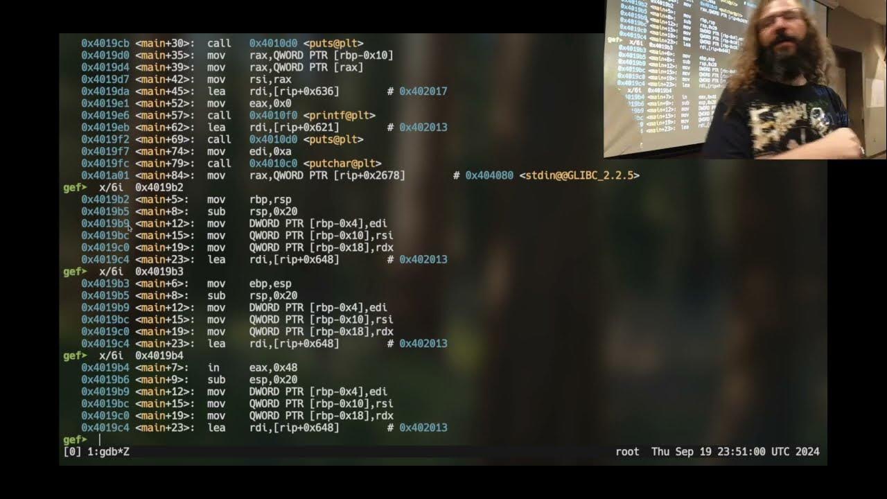 Return Oriented Programming - CSE466 - Robert - 2024.09.19 - YouTube