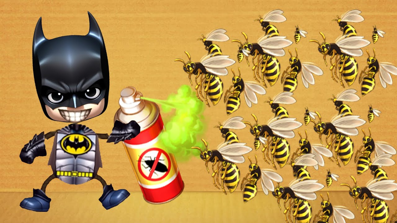The C-roach Killer Vs Batman Buddy - Kick The Buddy - YouTube