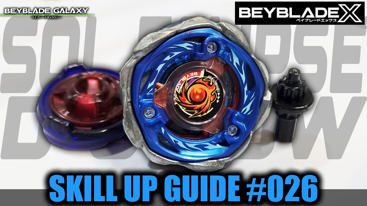 Teste do combo do SKILL UP GUIDE 026 - SOL ECLIPSE D 0-70W [Beyblade X ...