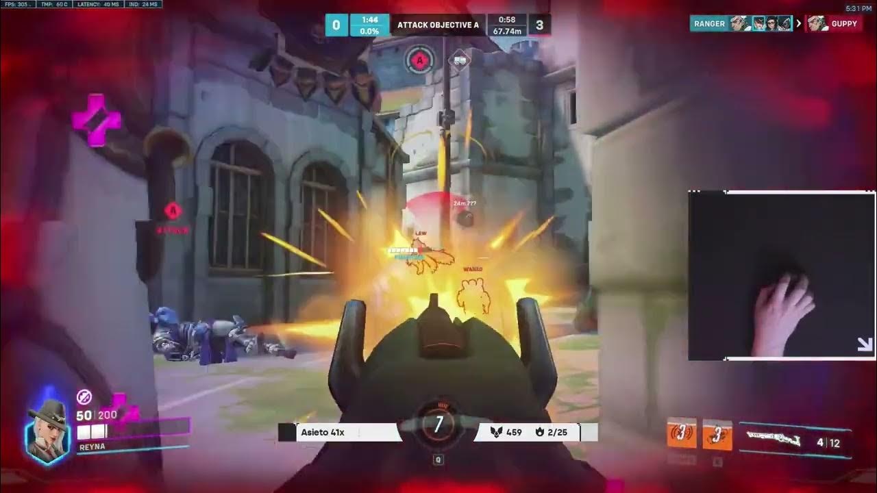 23k Dmg Cassidy Ashe New Rework Cassidy Gale Overwatch 2 Season 5