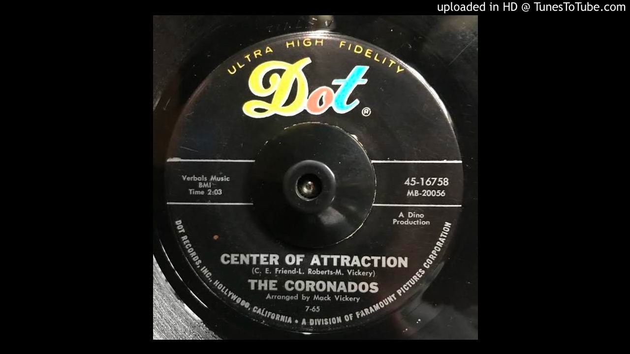 Pounding Garage Rocker 45 The Coronados - Center of Attraction DOT Mack ...