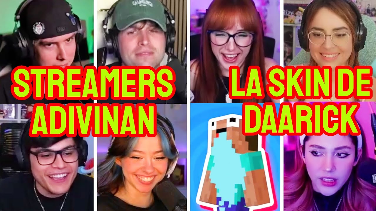 STREAMERS ADIVINAN LA SKIN DE DAARICK - YouTube