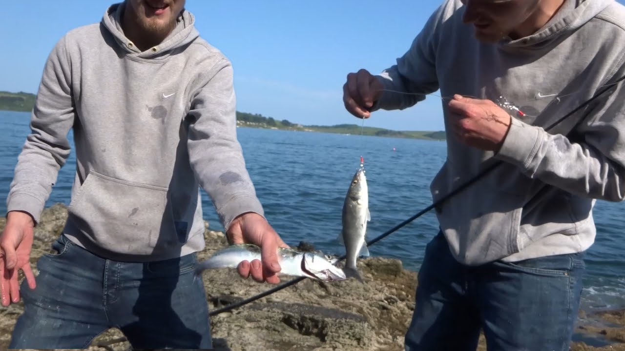 Fishing For Bass and Mackerel (Must've Been Army Training Day) - YouTube