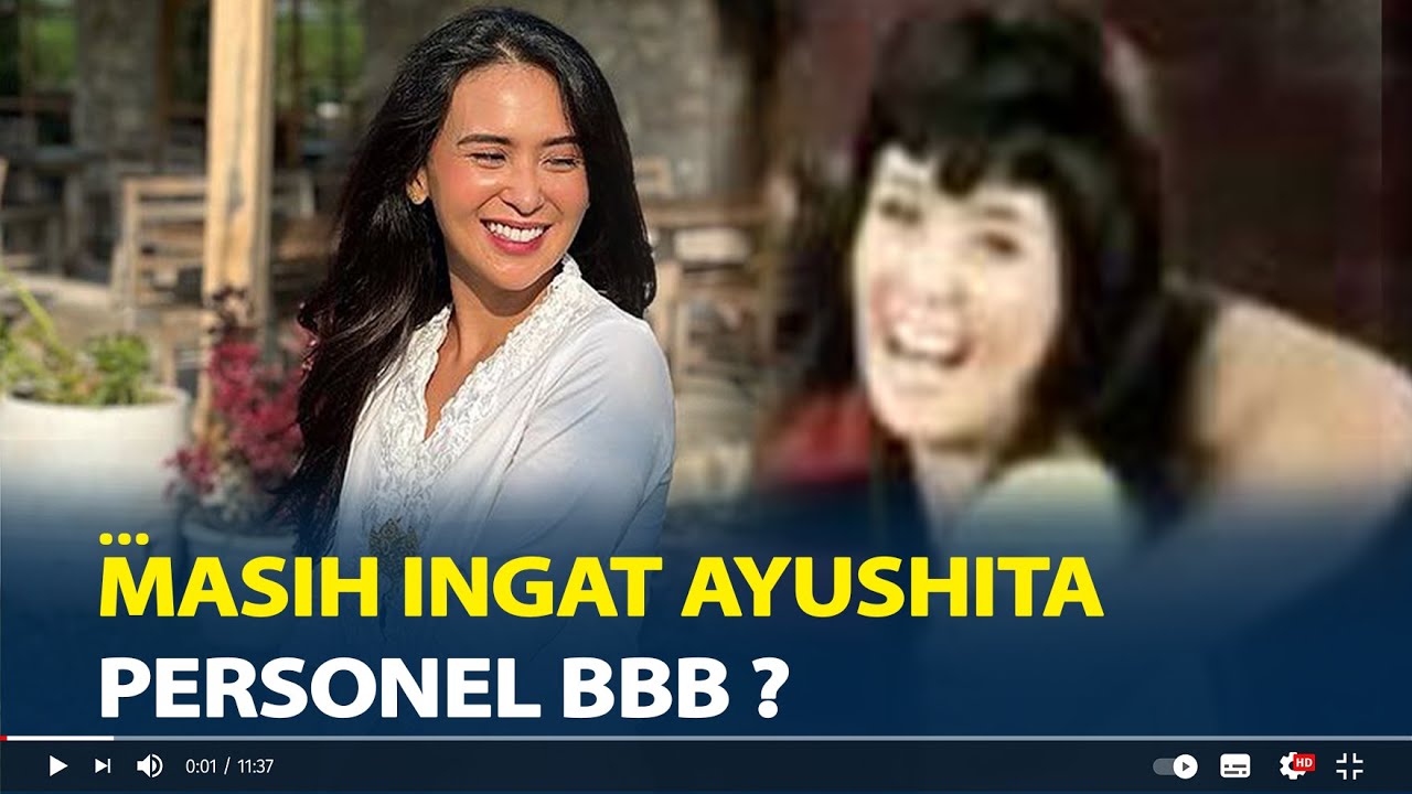 Masih Ingat Ayushita ? Personel BBB Yang Tetap Awet Muda, Ini Kabarnya ...