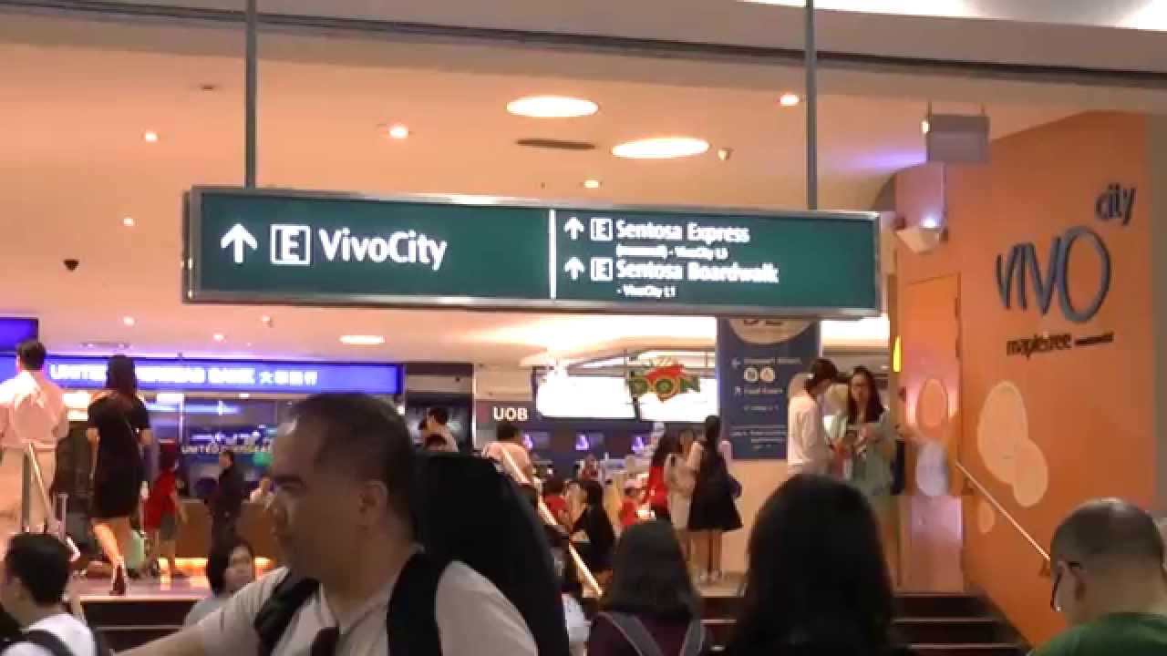 Harbourfront MRT station , Singapore - YouTube