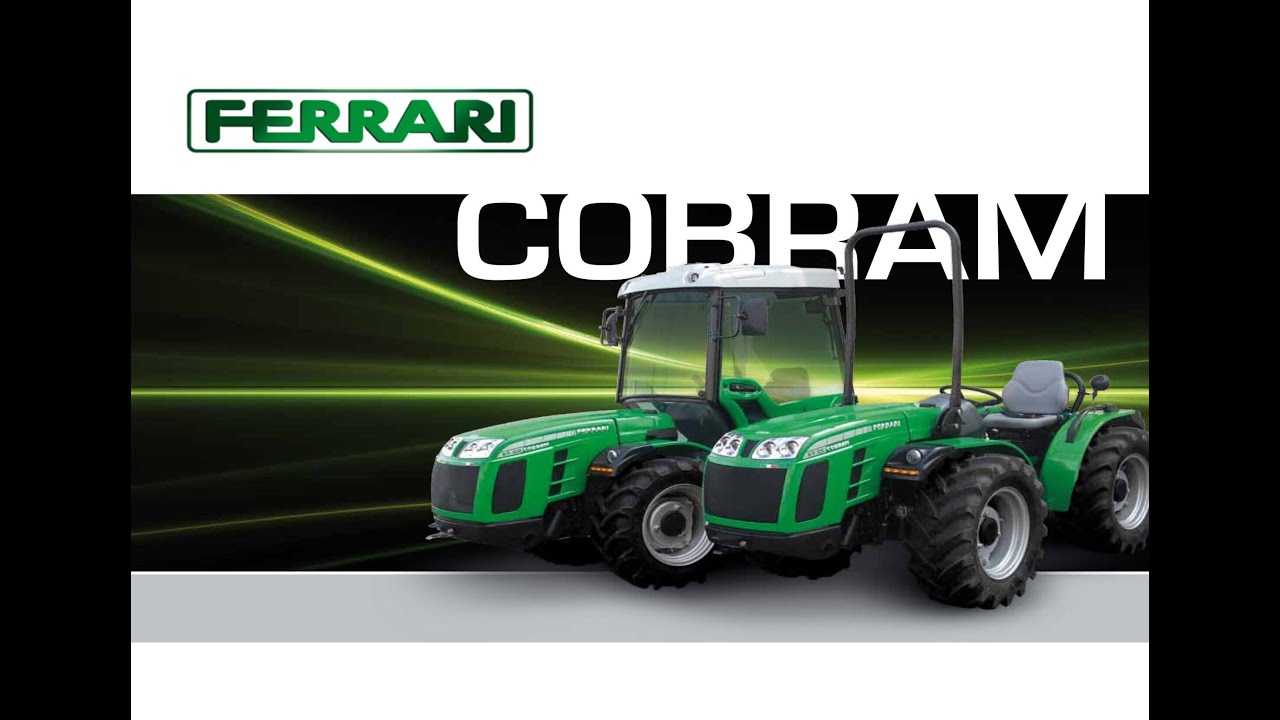 FERRARI COBRAM and FERRARI SERIE MT COBRAM 65 / VEGA 95 tractors. - YouTube