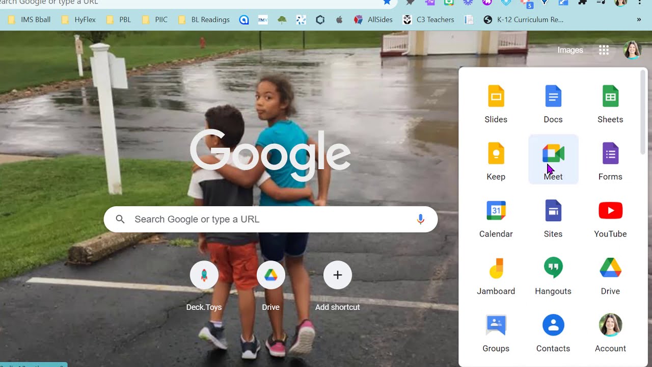 Organize your Google Apps Waffle - YouTube