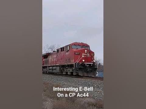 Interesting sounding E-Bell on this CP AC44 - YouTube