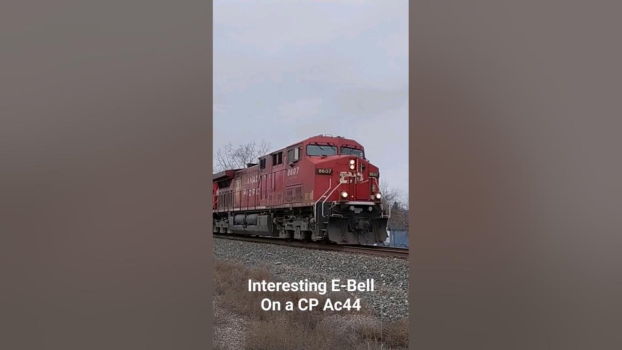 Interesting sounding E-Bell on this CP AC44 - YouTube