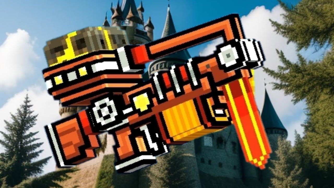 Pixel Gun 3D - Offensive Catapult Gameplay - YouTube