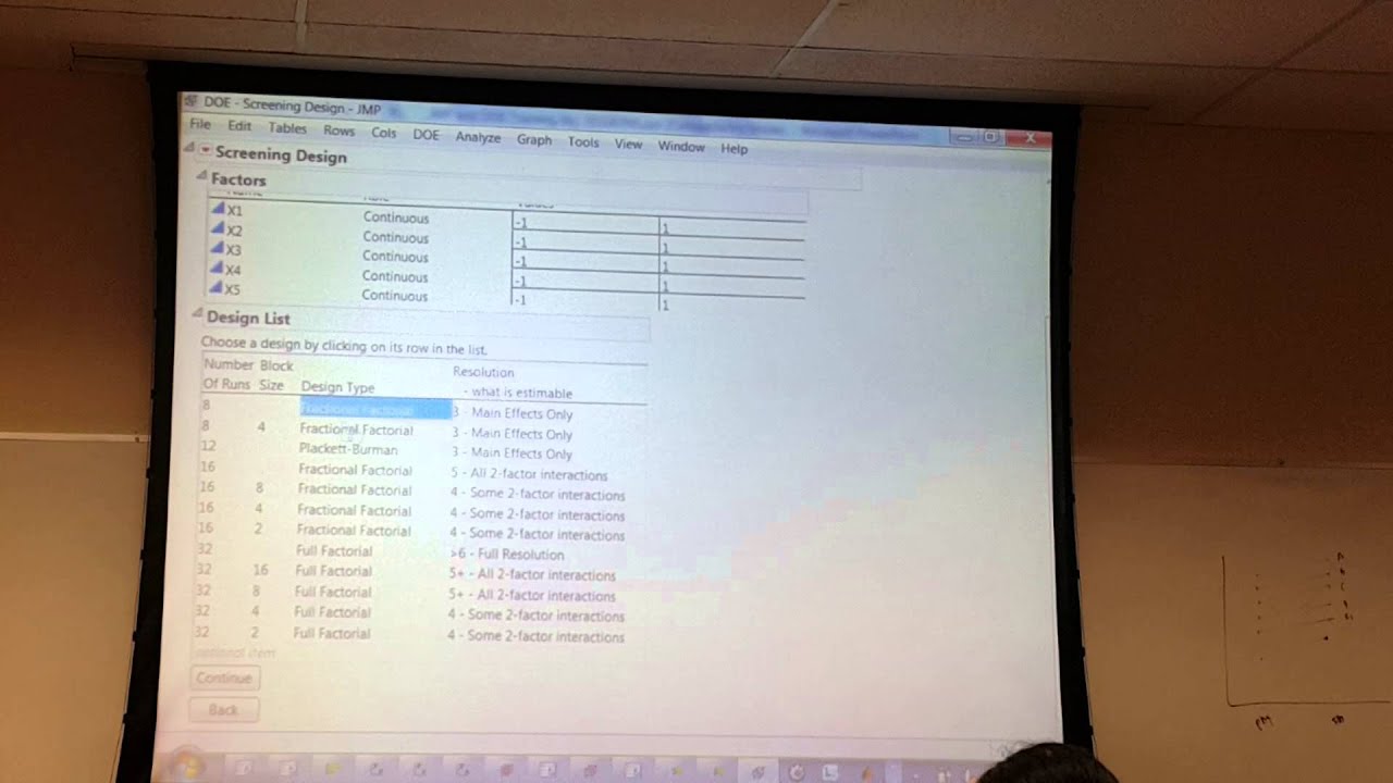 JMP DOE video 2 - YouTube