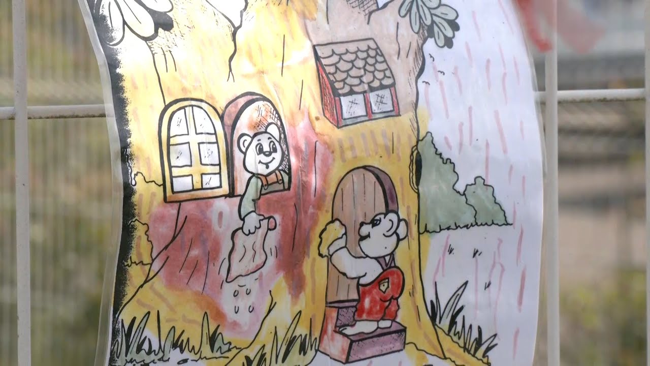 Des dessins pour les résidents de l'EHPAD - YouTube